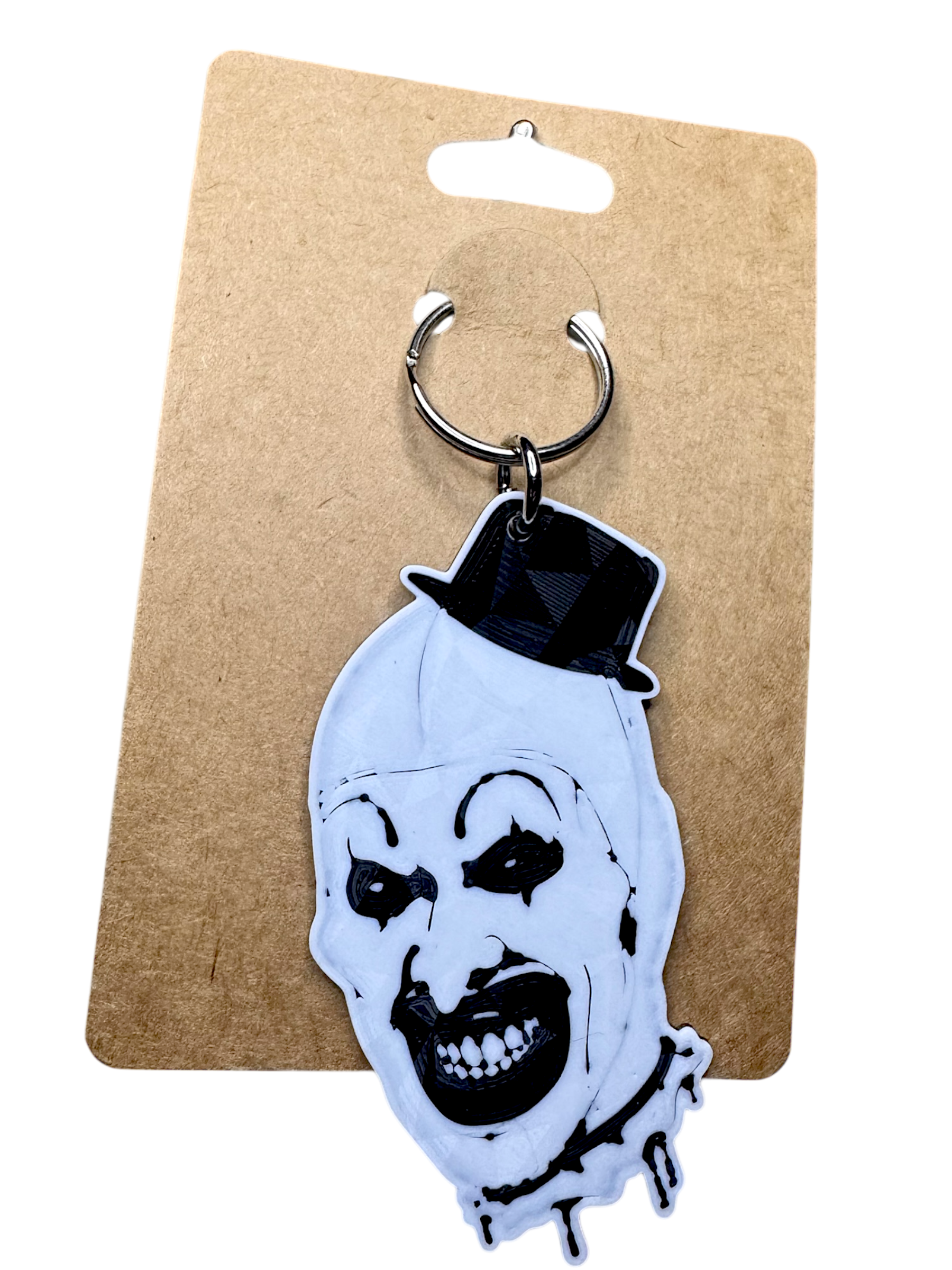 Art the Clown Horror Keychain – 3D Printed PLA with Gloss Finish – Lady ...